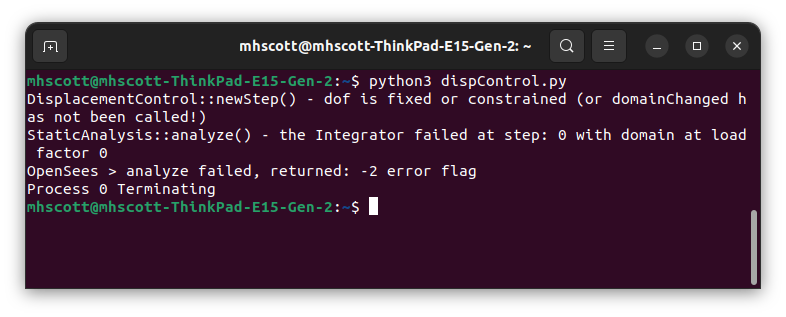 Losing Displacement Control – Portwood Digital